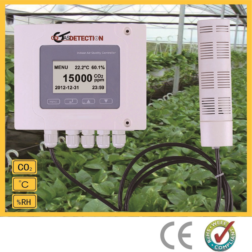 CO2 Gas Detection | Level Controller & Transmitter for Greenhouses